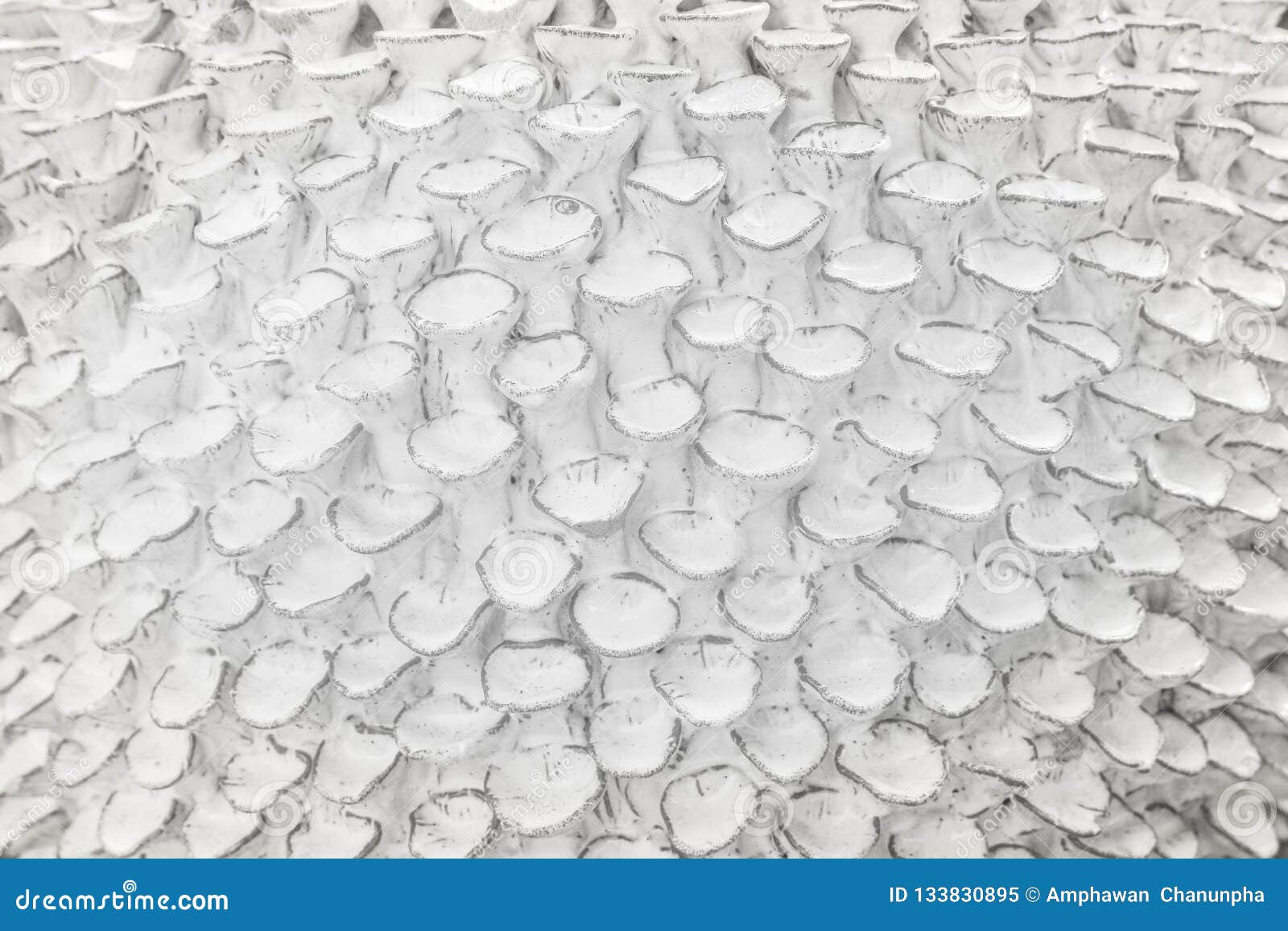 Texture Layers Of Uneven Mushroom Ceramic Patterns ,abstract White Or ...