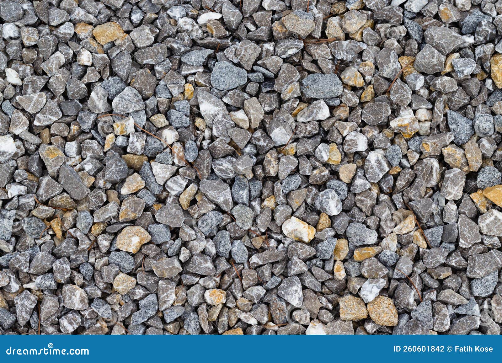 Close-up of the Texture of Multi-colored Granite Rubble Stock Photo ...