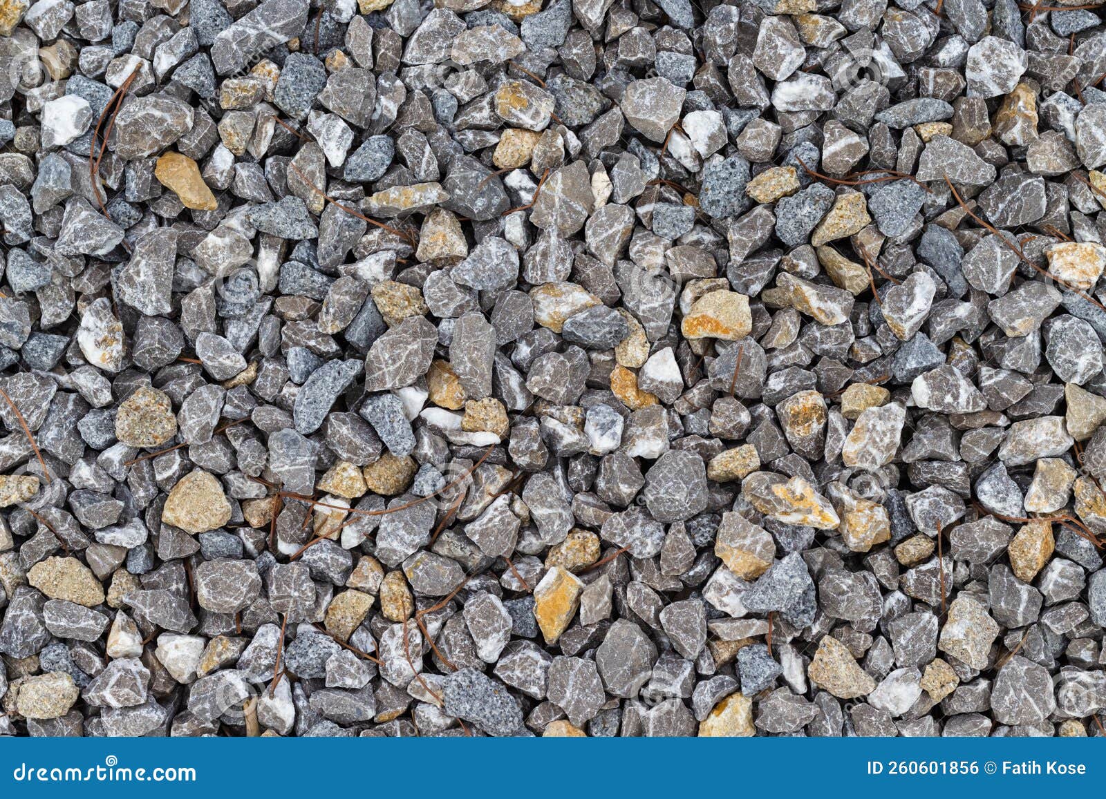 Close-up of the Texture of Multi-colored Granite Rubble Stock Photo ...