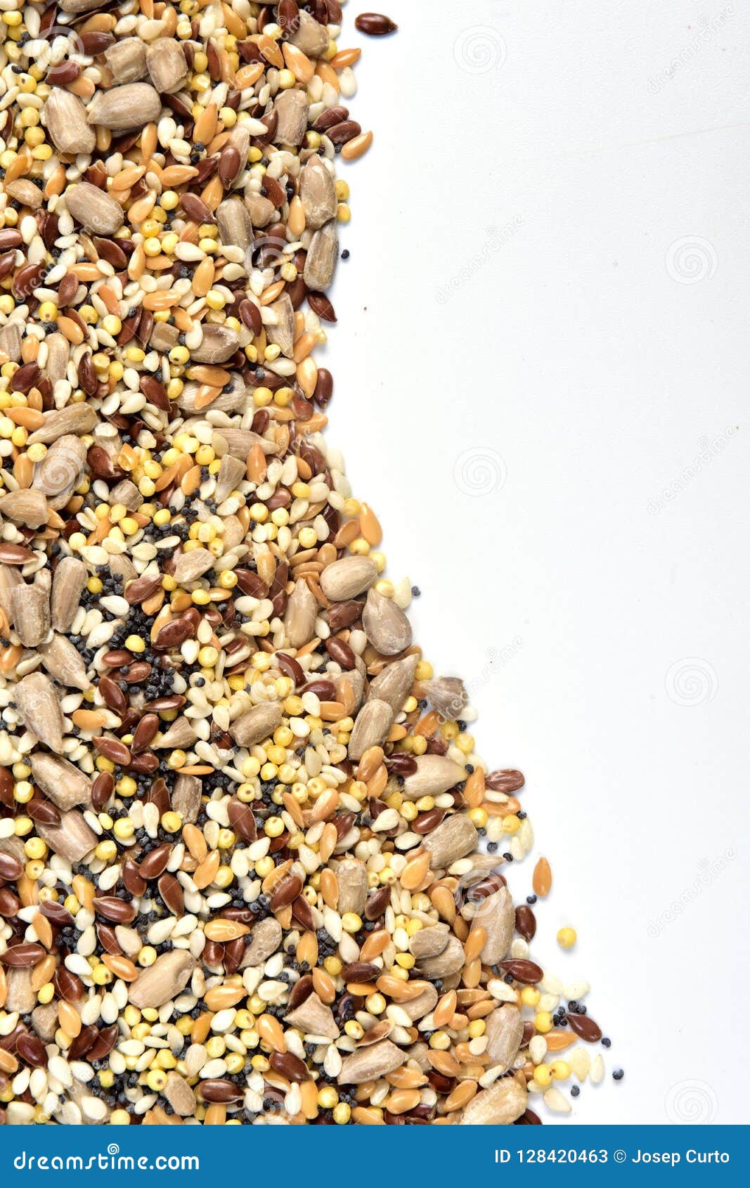 Close Up of a Texture Multigrain Stock Image - Image of macro, fresh ...