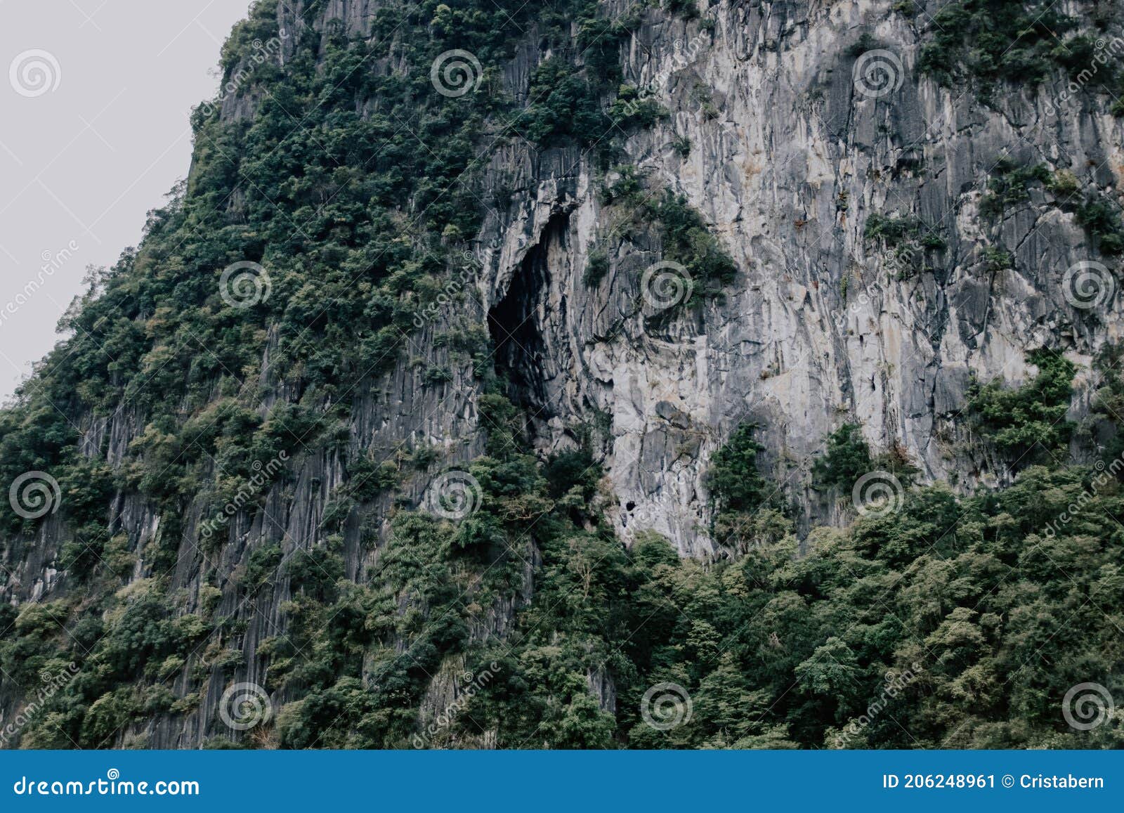 Close Up of a Karst Mountain Stock Image - Image of layers, stone ...