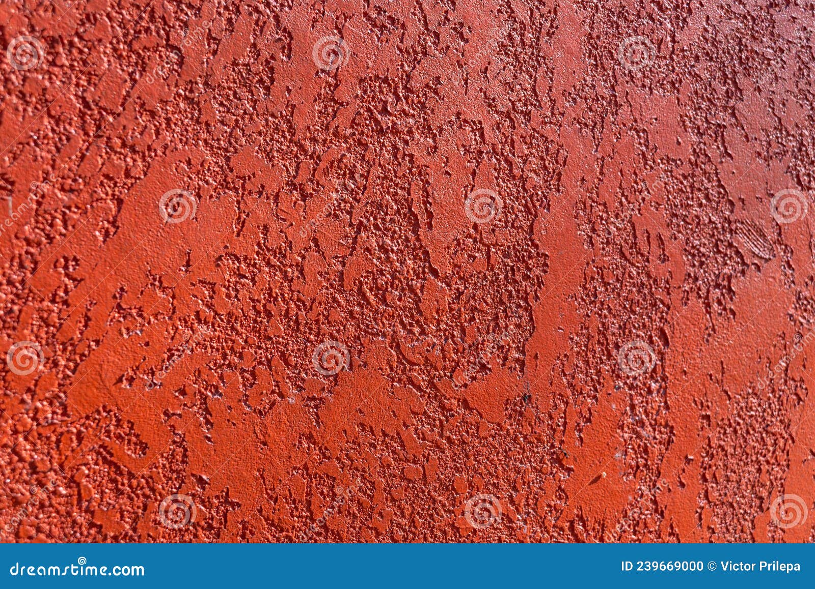 Close-up, Texture of a Red Facade Made of Decorative Plaster Stock ...