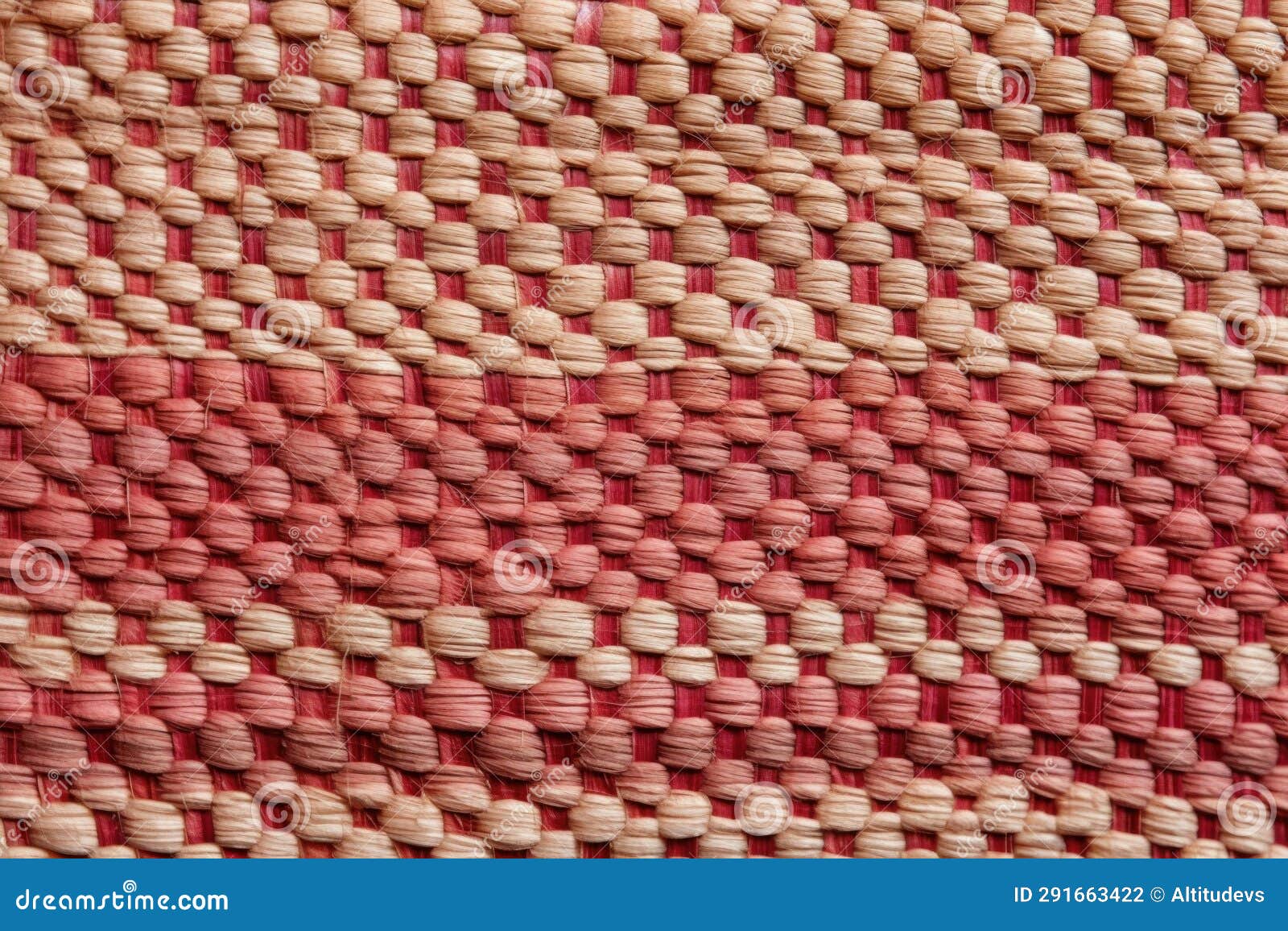 Close-up Texture Shot of a Woven Mat Mkeka Stock Illustration ...