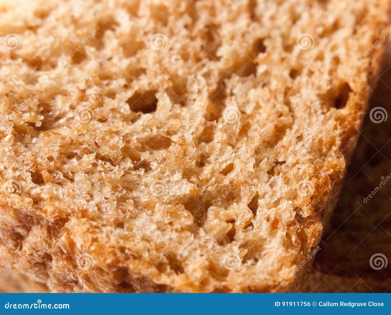 Close Up Texture of Soft Brown Bread Stock Photo - Image of organic ...