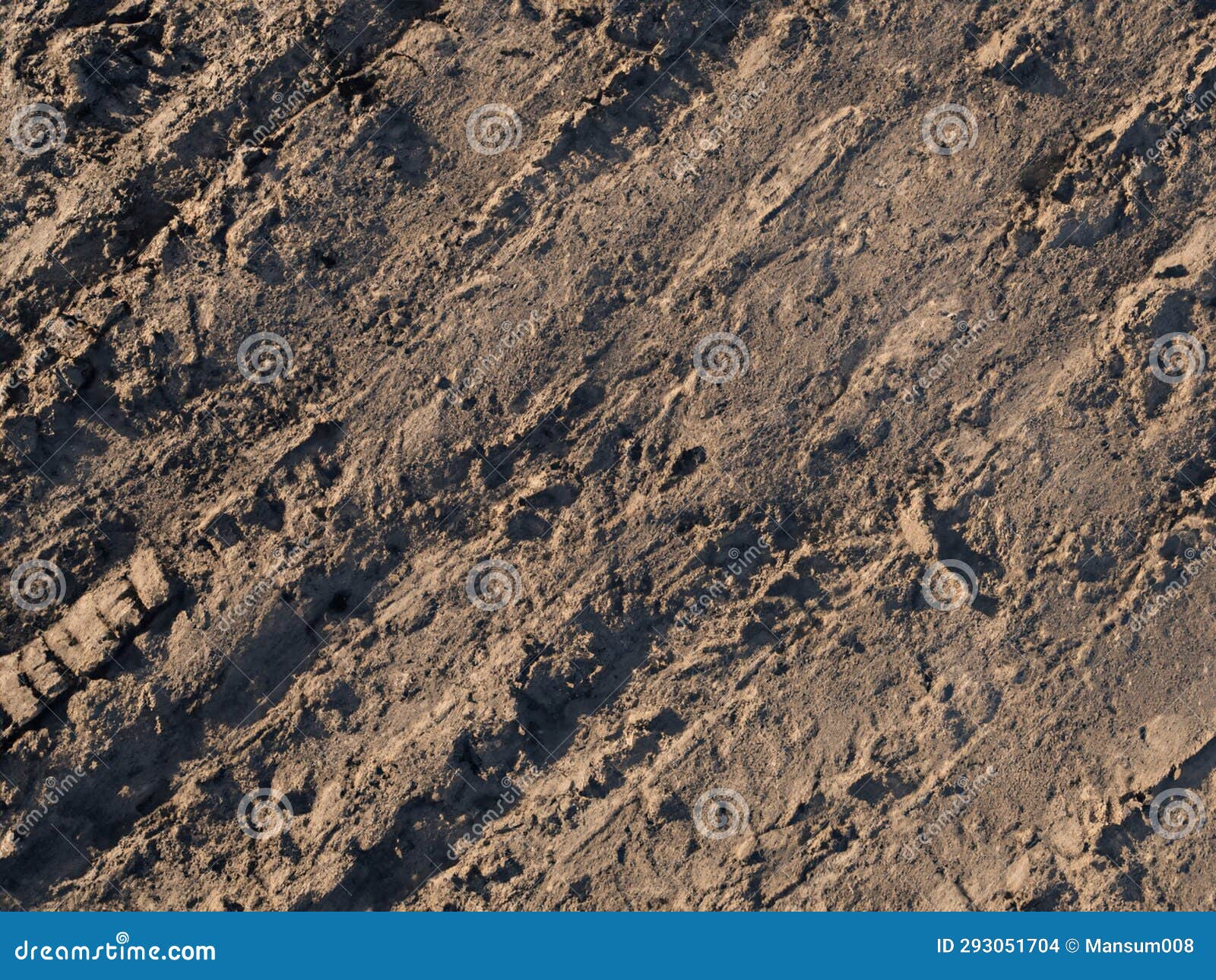 Texture of Soil with Traces Stock Photo - Image of abstract, dirt ...