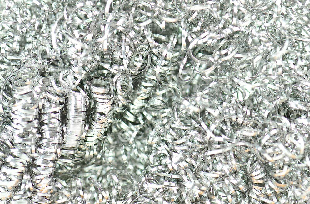 Close-up of the Texture of Steel Wool Stock Image - Image of industry ...