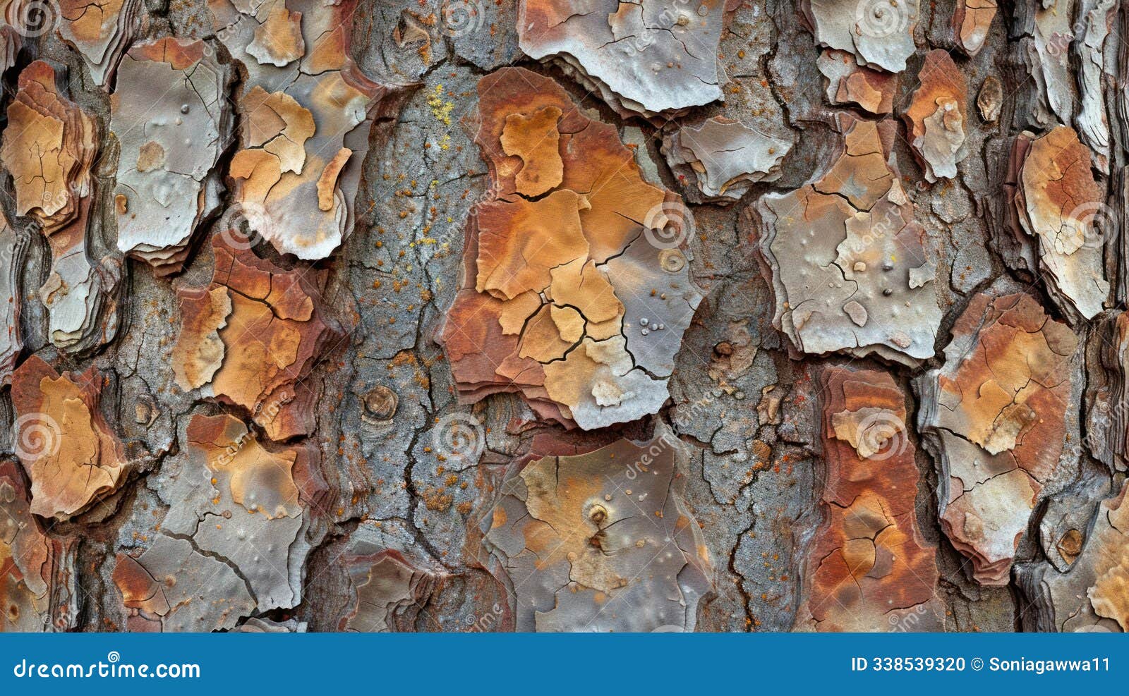 Close-up Texture of a Tree Bark with Rough, Scaly, and Cracked Patterns ...