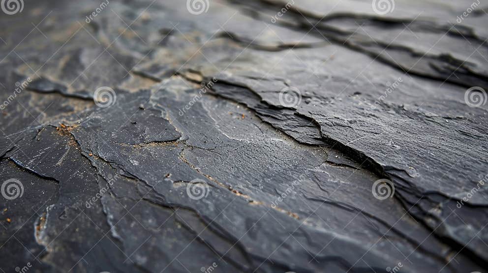 Close-Up of Textured Slate Tile Surface for Design Use, Construction ...