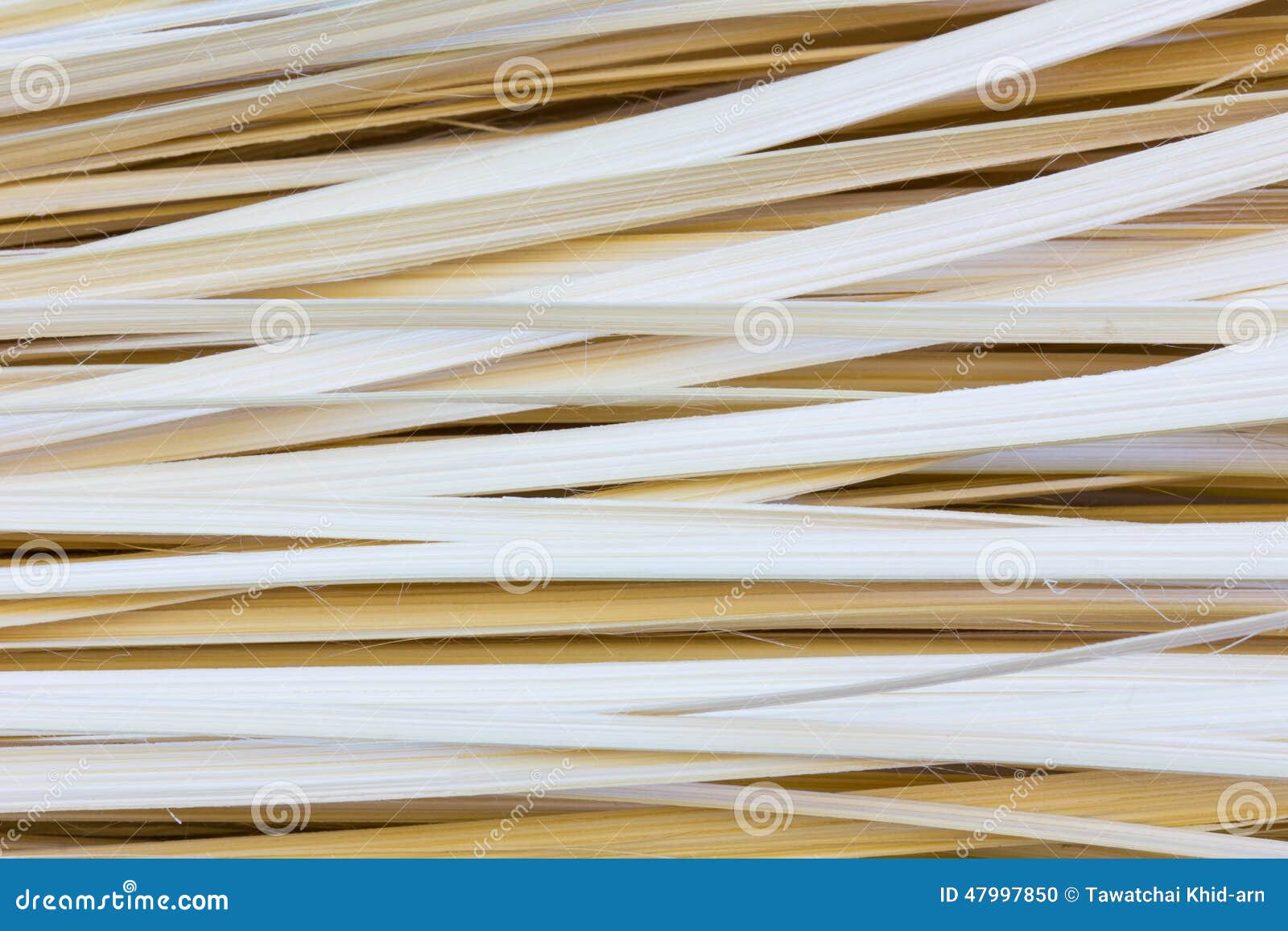 Close-up of Thin Bamboo Stripes Used for Background Stock Photo - Image ...