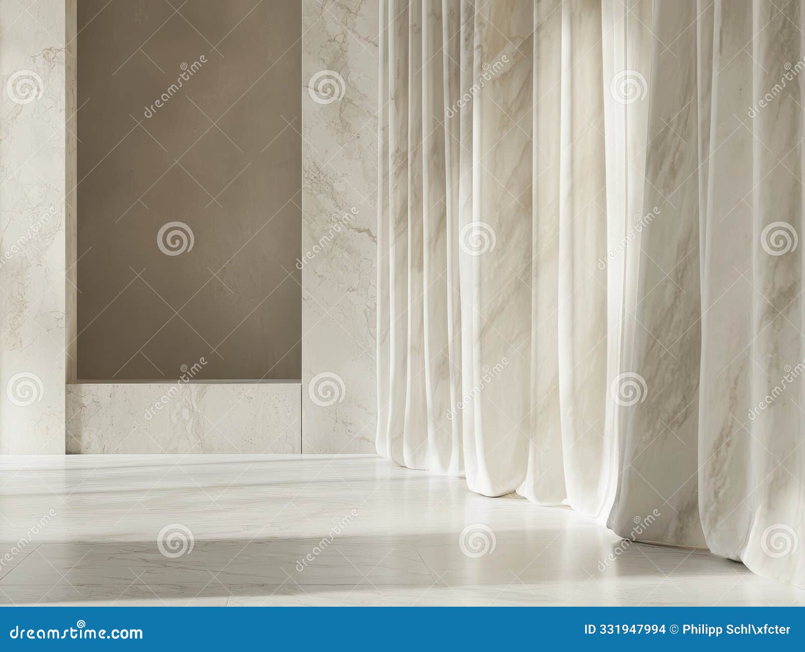 Close-up of Thin Marble Columns with Soft Light and Shadow Effects ...