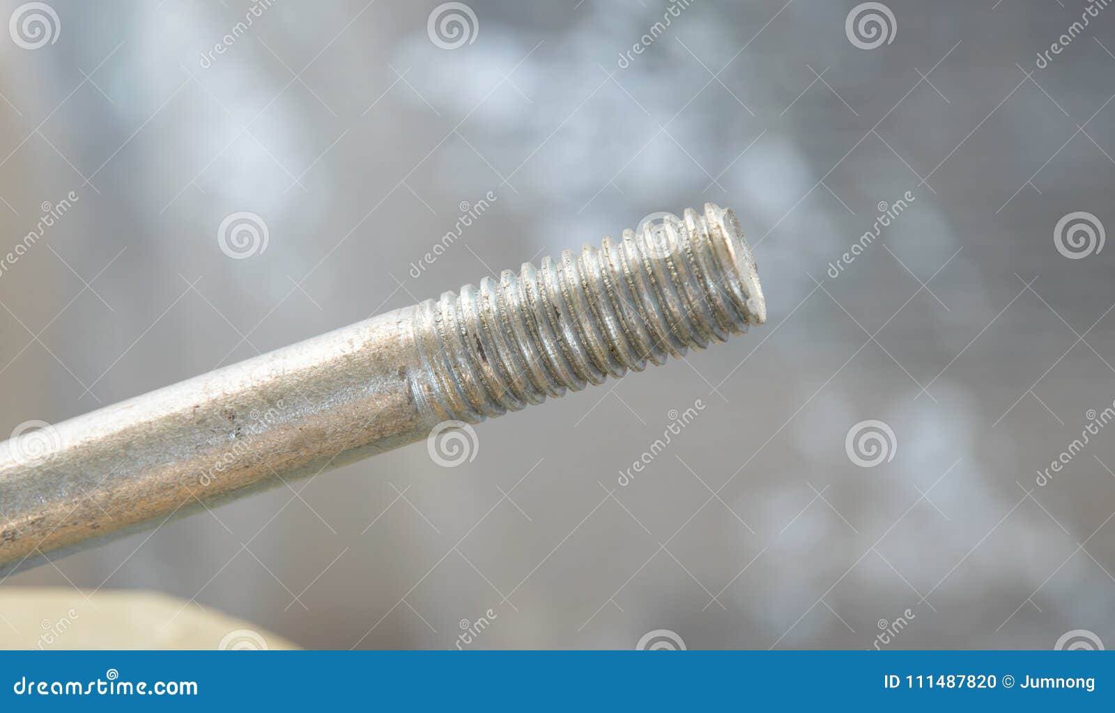 Threaded Metal Reinforcing Parts. Threaded Rebars For Construction ...