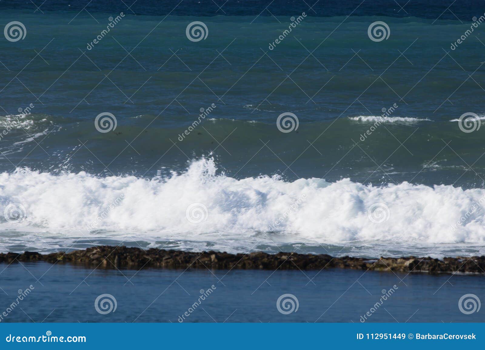 Close Up of Tide Pool Wall with Waves of Sea Water - Abstract Creative ...