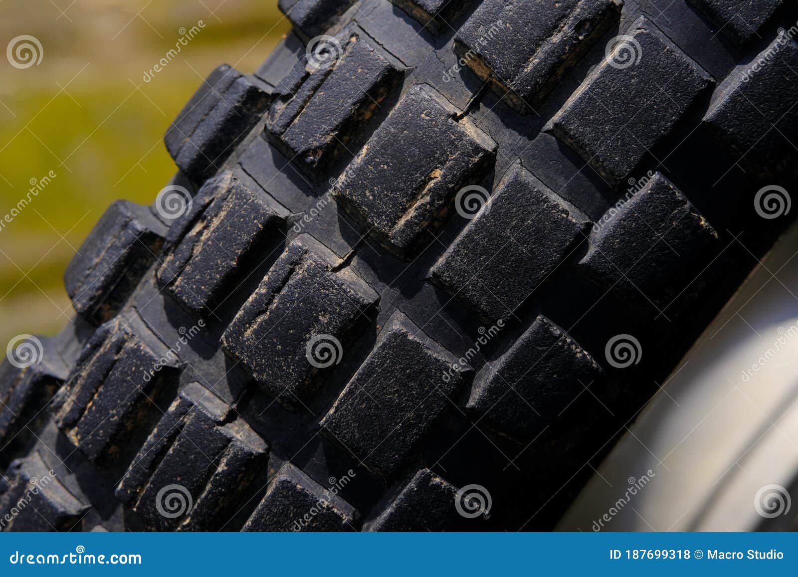 Close Up Tire Texture Pattern with Blur Background Stock Photo - Image ...