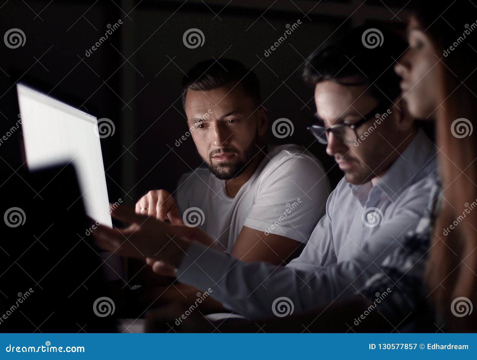 Close Up.tired Employees Working Overtime Stock Image - Image of male ... Close Up.tired Employees Working Overtime Stock Image - Image of male ...