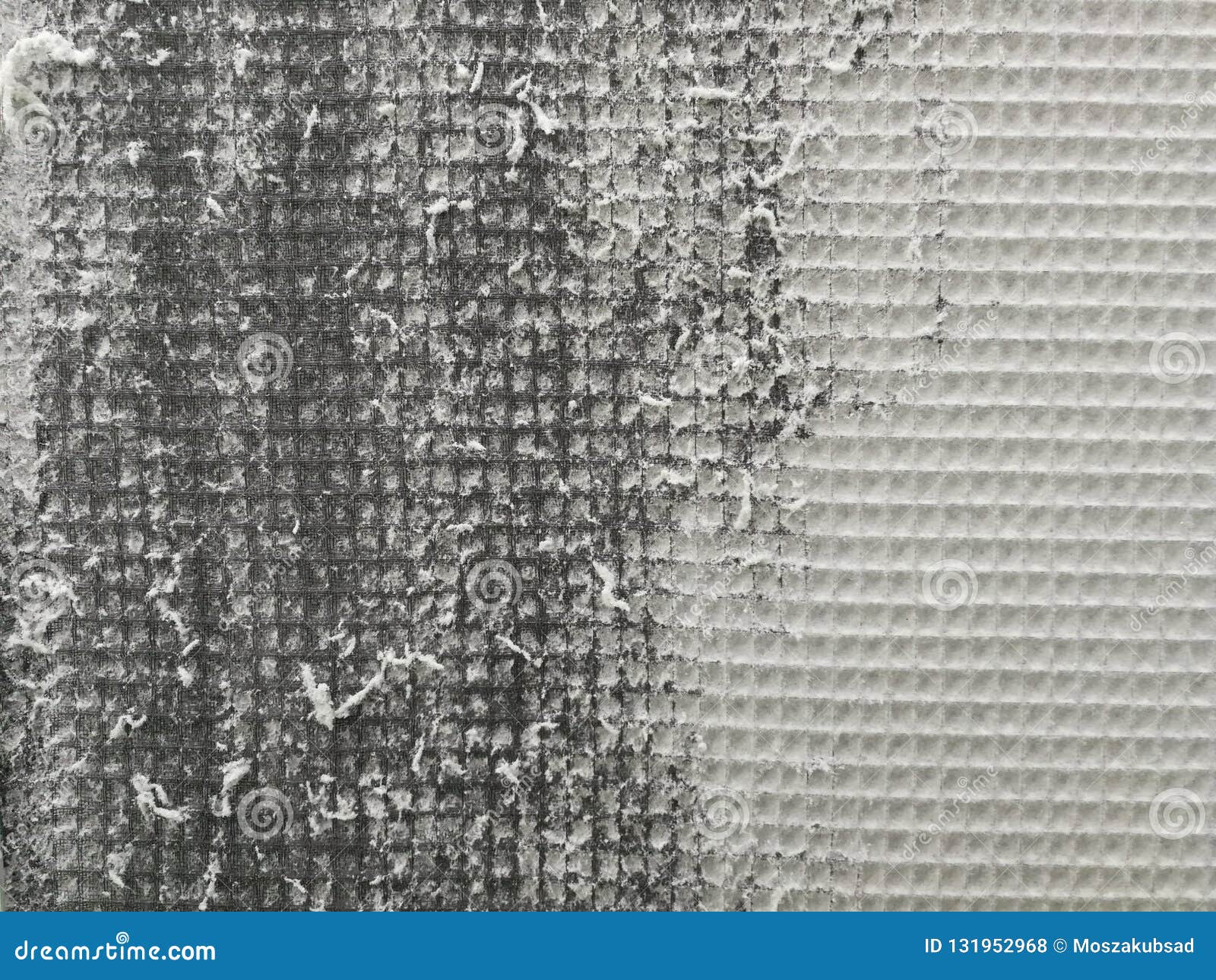 Close up filter with dust stock photo. Image of conditioning - 131952968