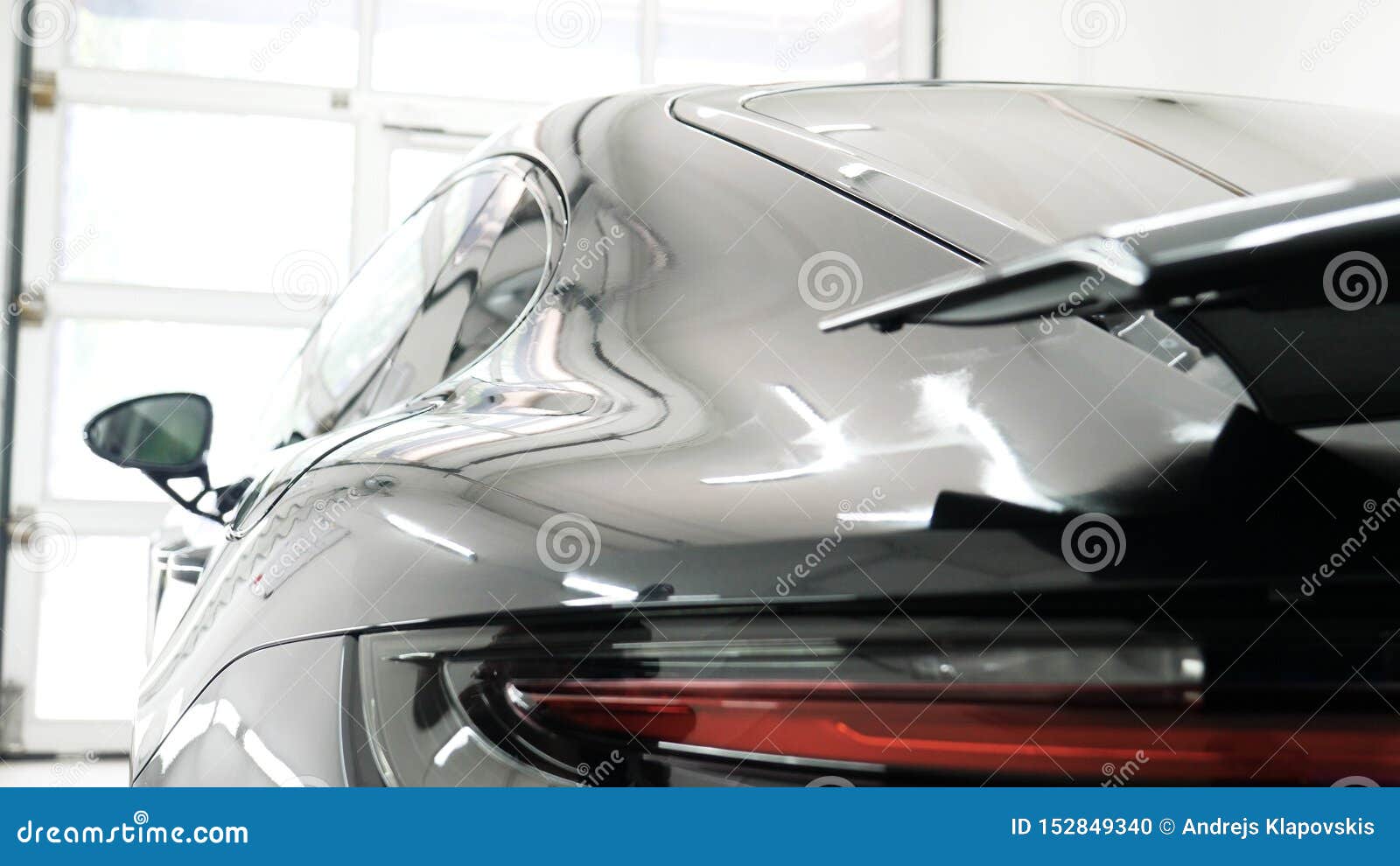 Close Up To PPF Installation Process on a Front Rear Headlight and ...