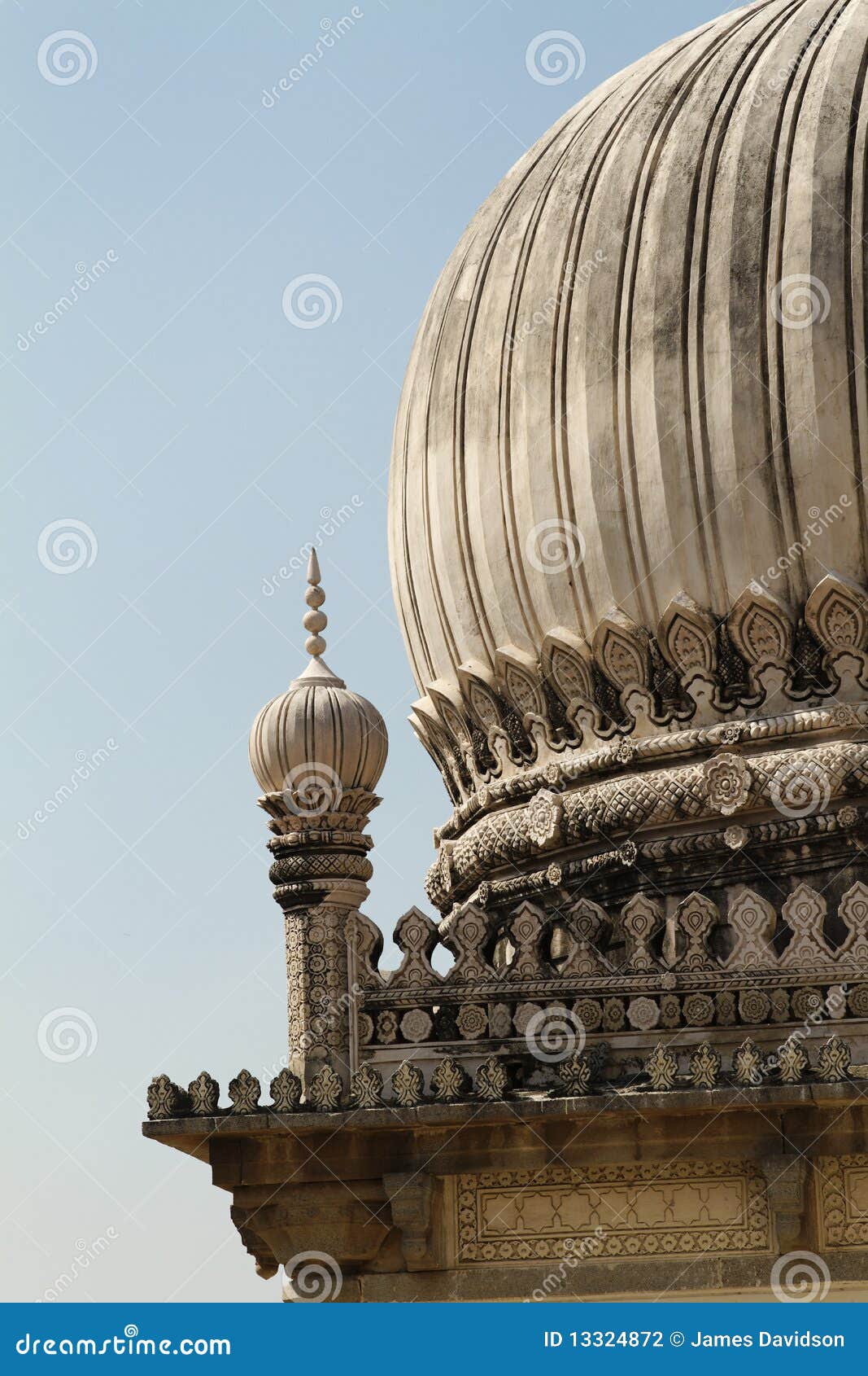 Close Up of Tomb Minaret stock photo. Image of distressed - 13324872