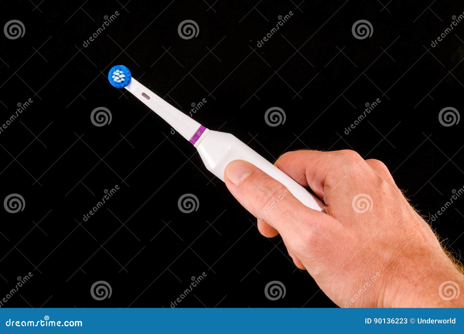 Close-up of toothbrush stock image. Image of brush, closeup - 90136223