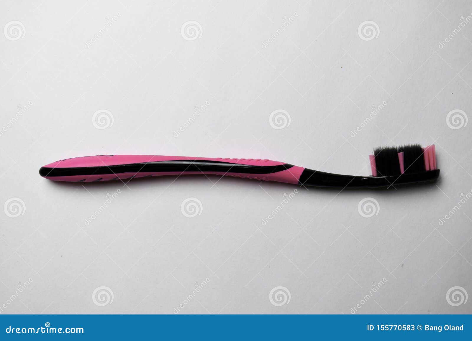Close Up Toothbrush Isolated on a White Background Stock Image - Image ...