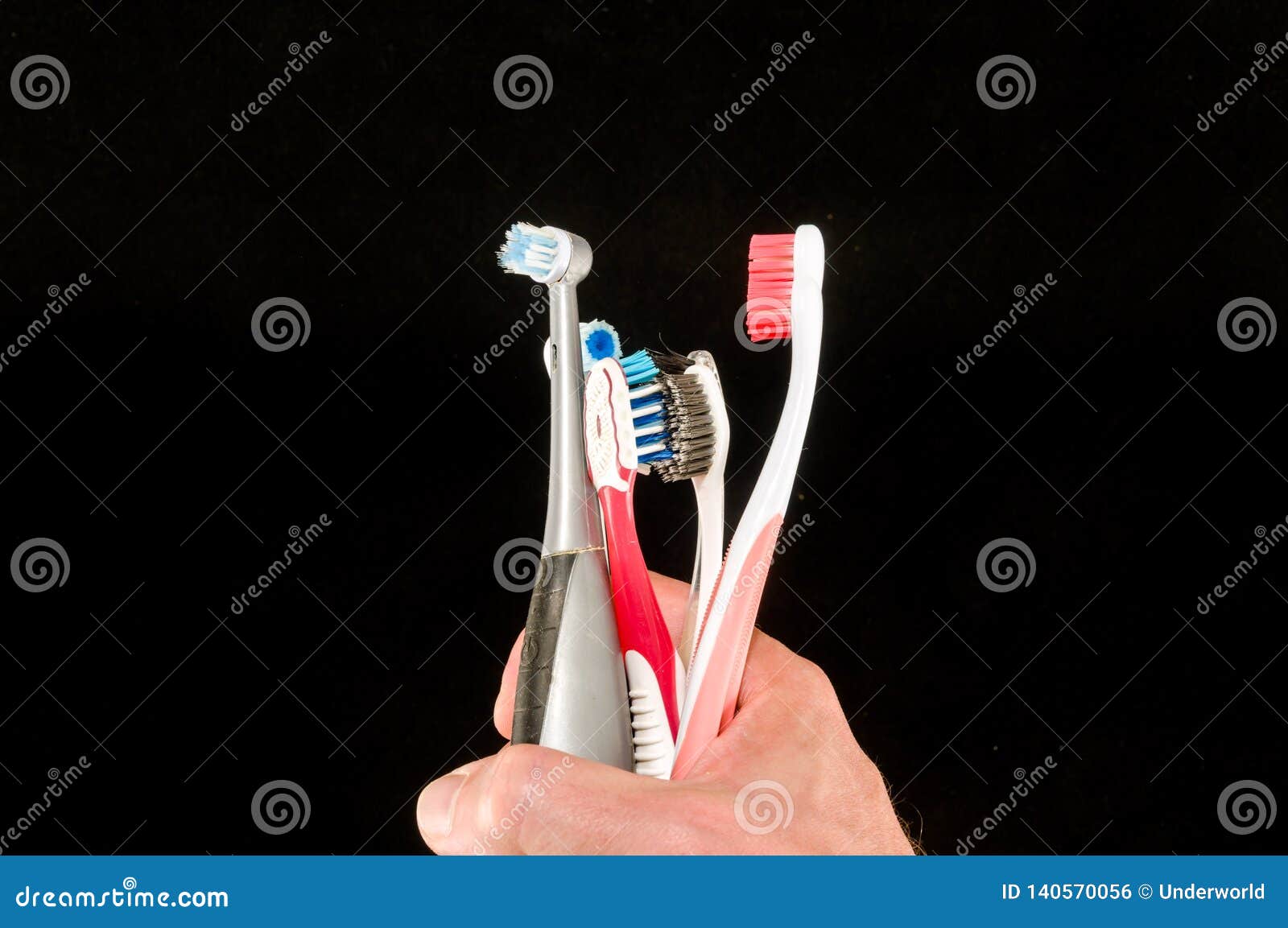 Close-up of toothbrush stock photo. Image of protection - 140570056