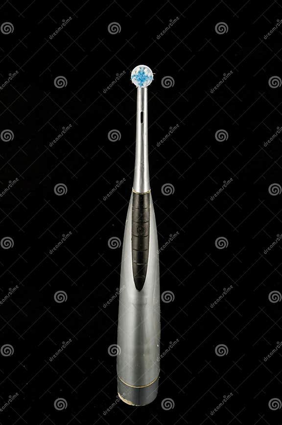 Close-up of toothbrush stock image. Image of texture - 192128137