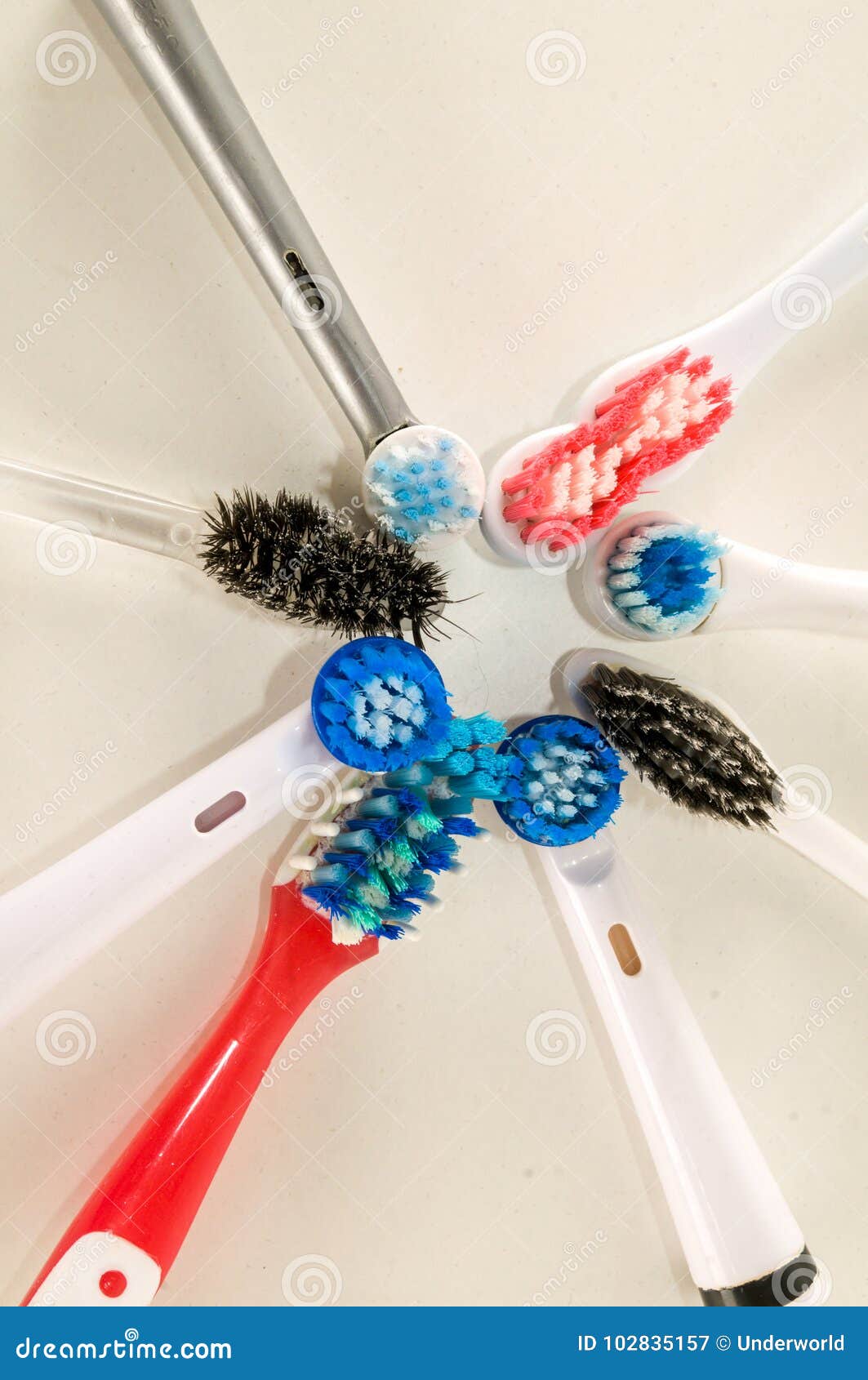 Close-up of toothbrush stock image. Image of blue, green - 102835157