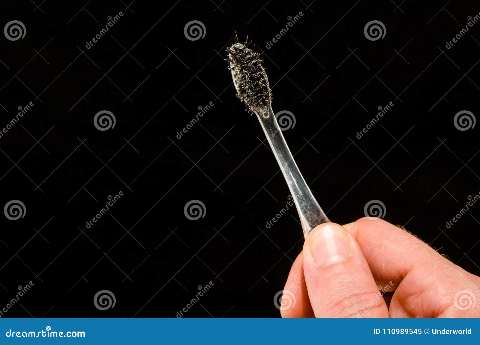 Close-up of toothbrush stock image. Image of beauty - 110989545