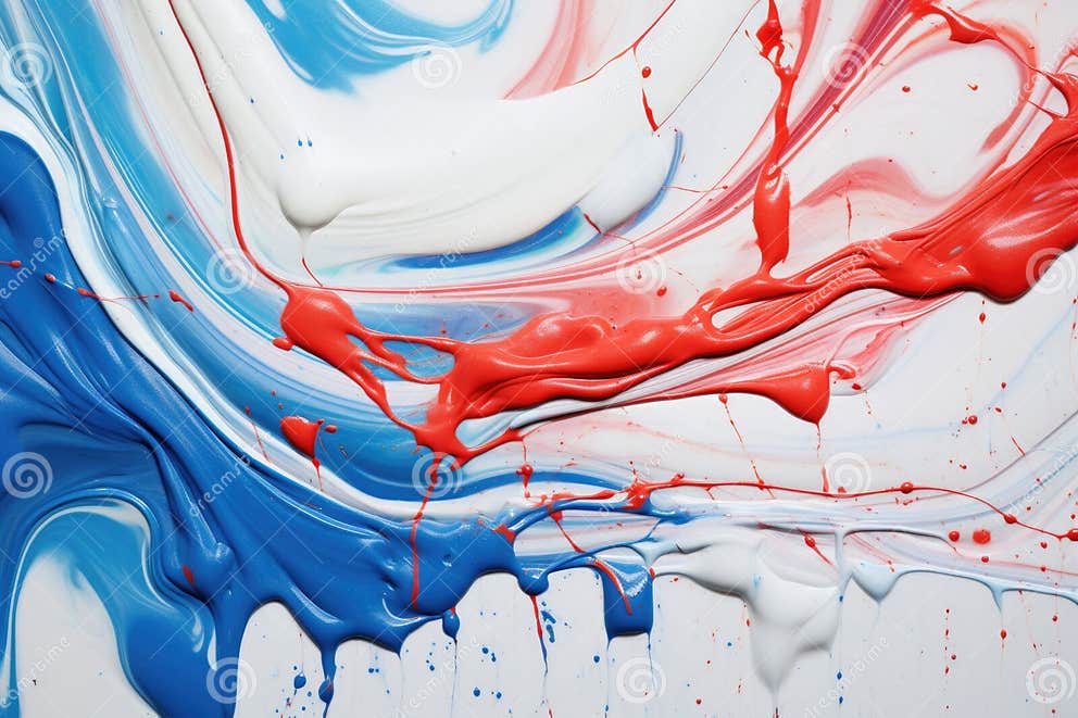 Close-up of a Toothpaste Smear on a White Ceramic Tile Stock Image ...