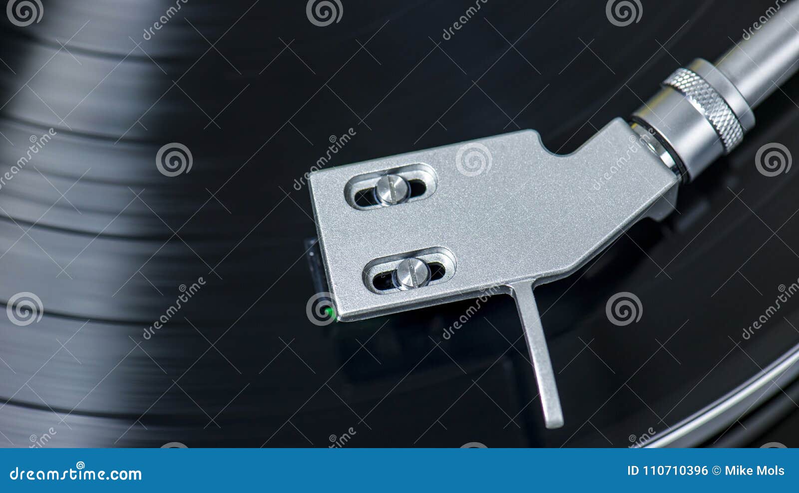 Close Up Top View of Record Player Stock Photo - Image of view, record ...
