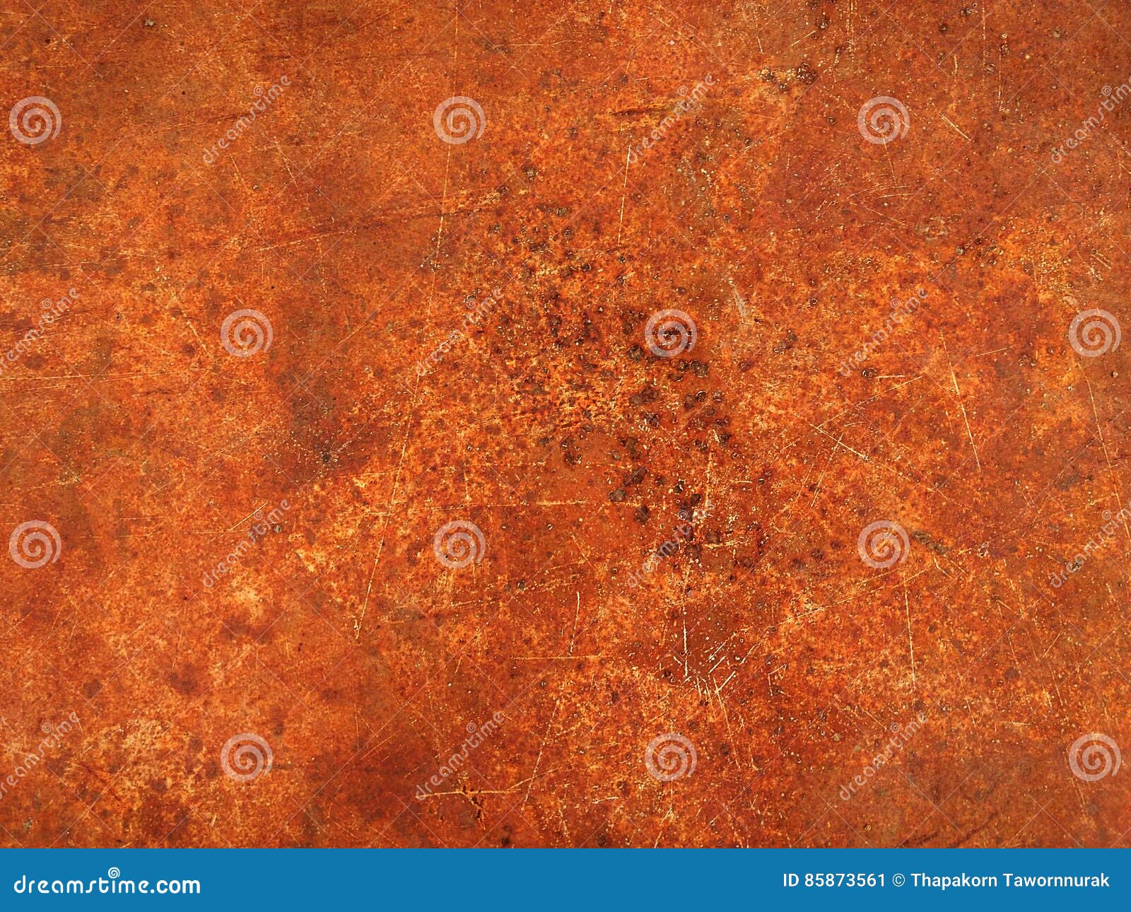 Close Up Top View of Rustic Grunge Metal Stock Image - Image of ...