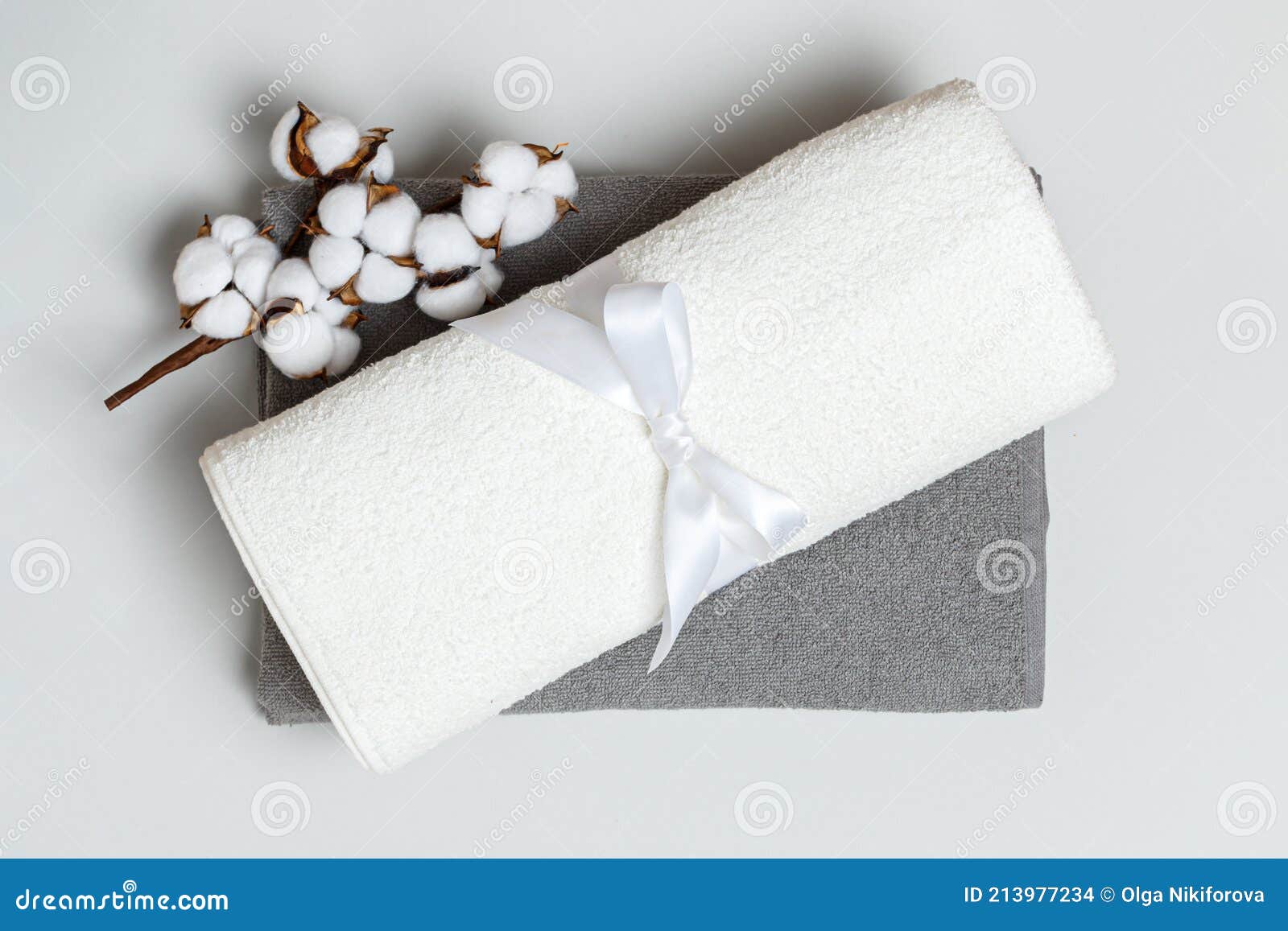 Stack Of Rolled White Towels Royalty-Free Stock Photo | CartoonDealer ...