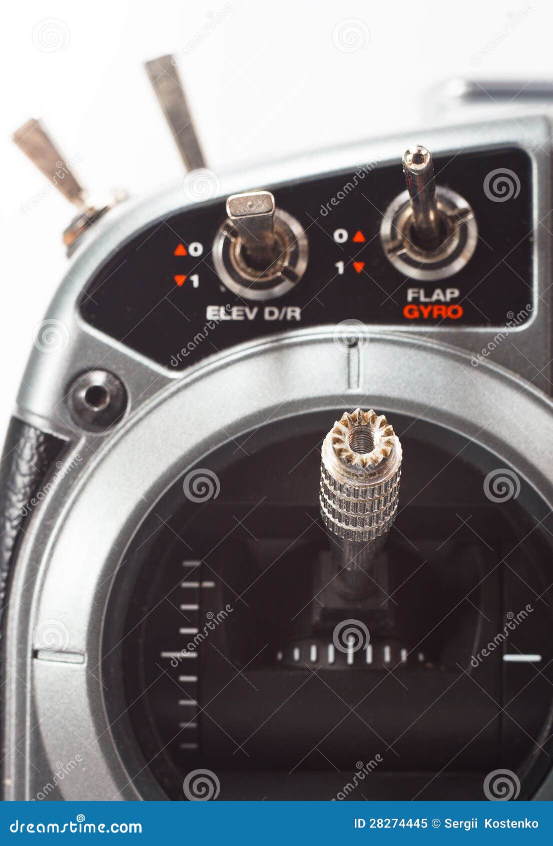 Close Up Toy Transmitter Stick Stock Image - Image of controlled ...