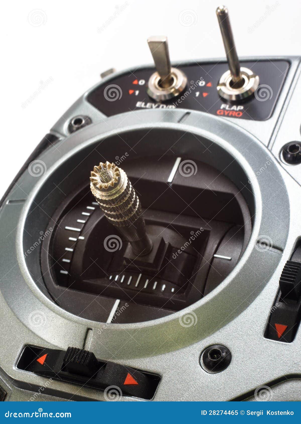 Close Up Toy Transmitter Stick Stock Image - Image of metal, technology ...