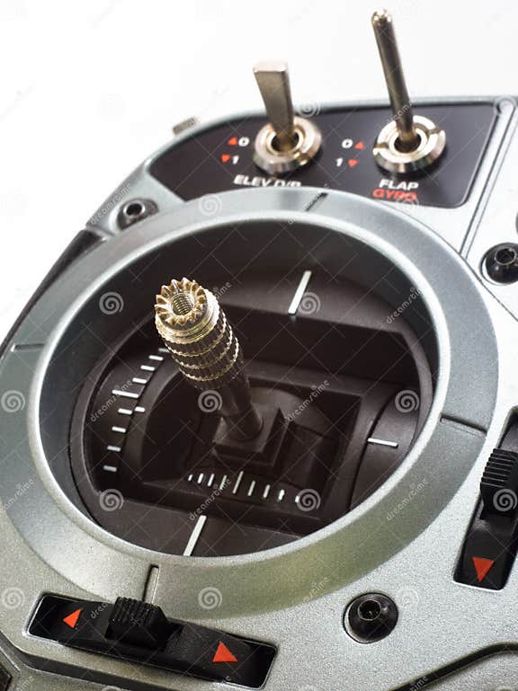 Close Up Toy Transmitter Stick Stock Image - Image of metal, technology ...