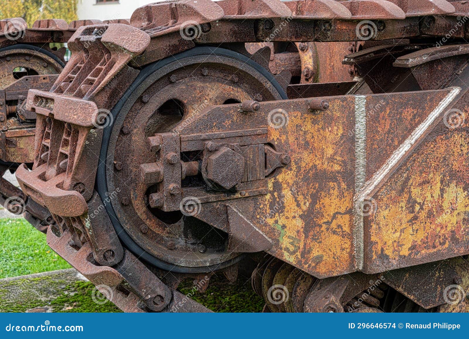 Close Up of Track of Tank Churchill Stock Photo - Image of museum, army ...