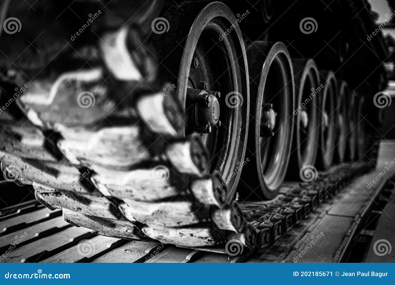 A Close Up Of The Tracks Of A Tank Stock Photo | CartoonDealer.com ...