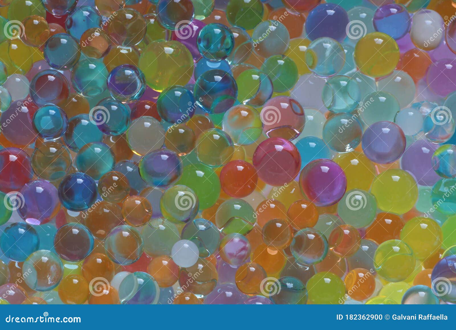 Close Up of Transparent Hydrogel Balls Stock Photo - Image of balls ...