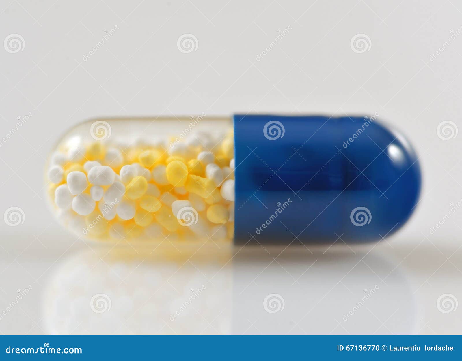 Close Up of Transparent Pill Capsule Stock Photo - Image of healing ...