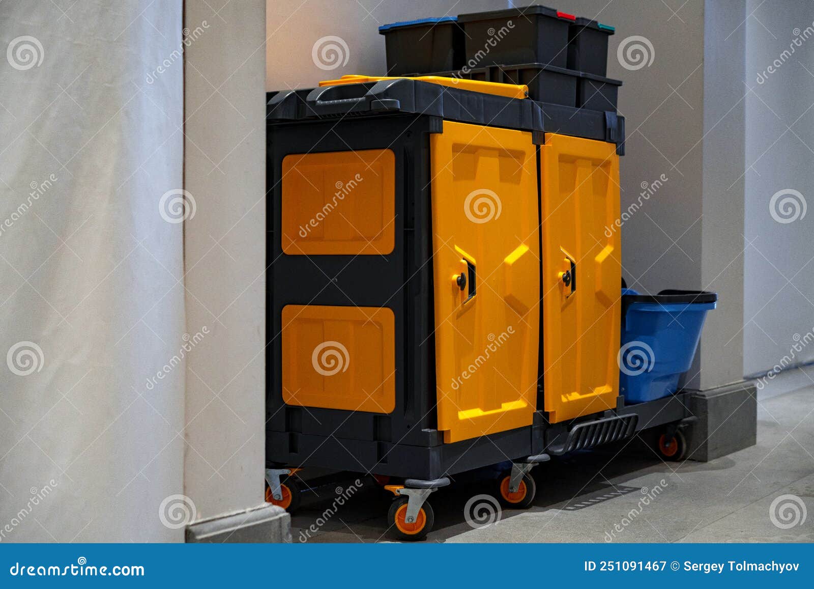 The Storage Of Waste Fuel Or Oil Barrel Drums Of Different Color For ...