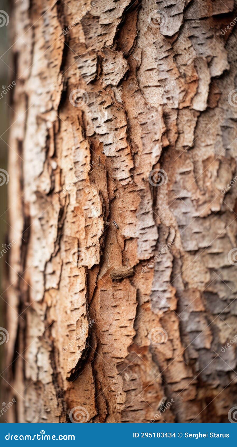 A Close Up of a Tree with Bark, AI Stock Photo - Image of industry ...