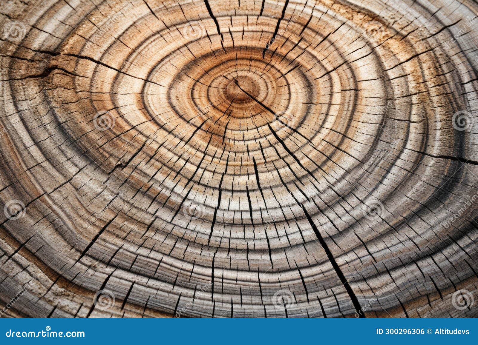 Close-up of Tree Rings in a Cut Down Tree Stock Photo - Image of ...