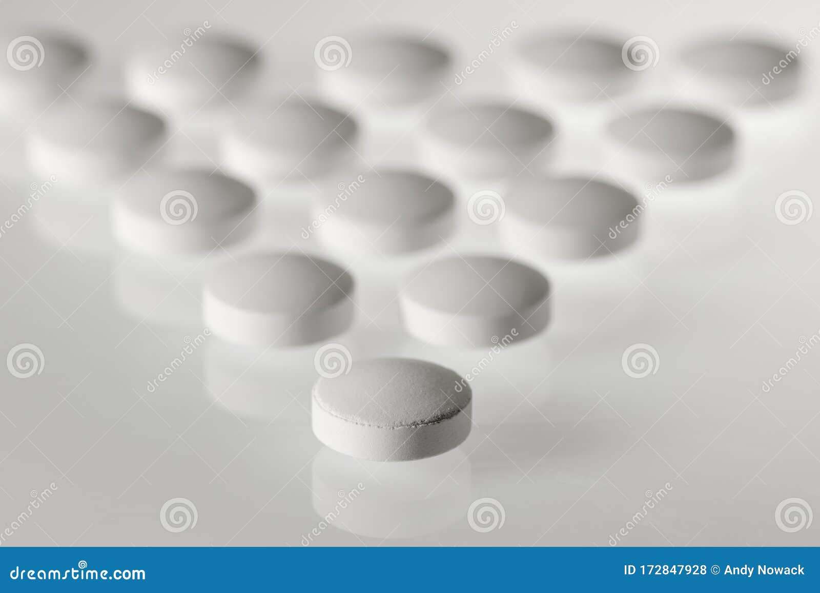Red Round Tablets In An Isolation Stick Royalty-Free Stock Photography ...