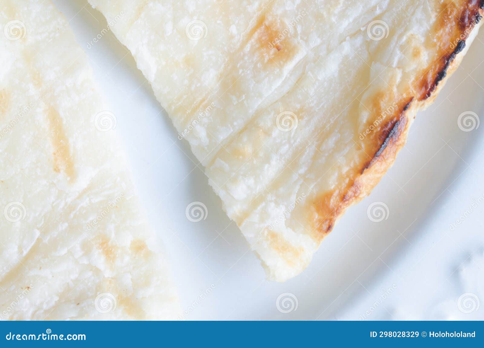 Triangular roti dough stock image. Image of asia, white - 298028329