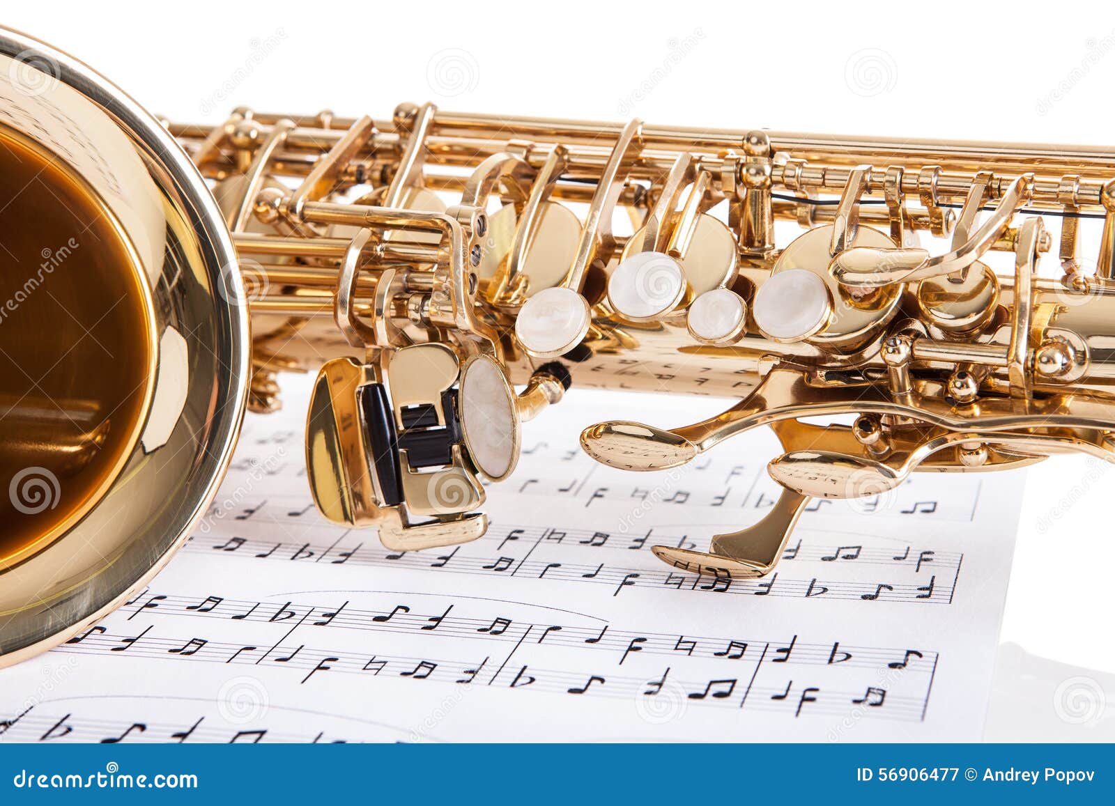 Close-up of Trumpet stock image. Image of melody, musical - 56906477
