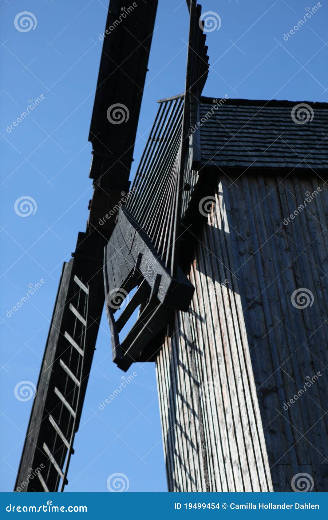 Close-up of a Turbine (wing) of an Old Windmill. Stock Photo - Image of ...