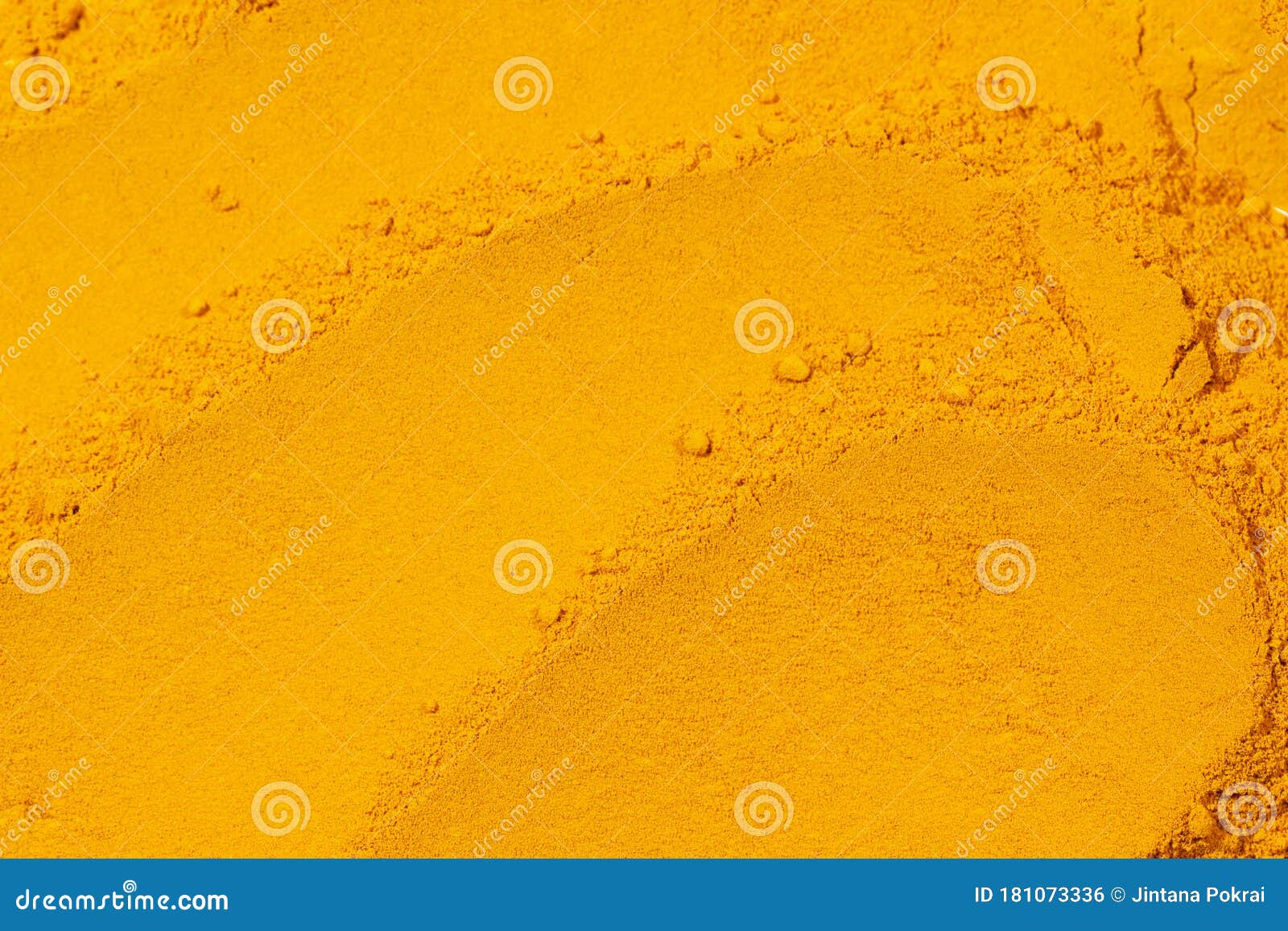 Close Up Turmeric Powder Texture Stock Photo - Image of turmeric ...