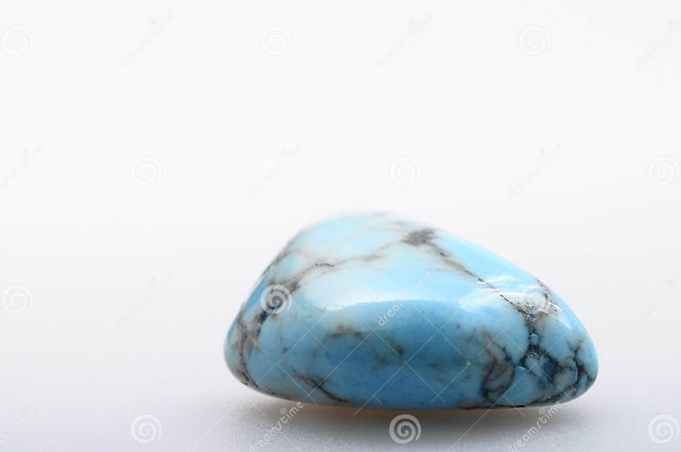 Close Up of a Turquoise Stone Stock Image - Image of stones, gemstone ...