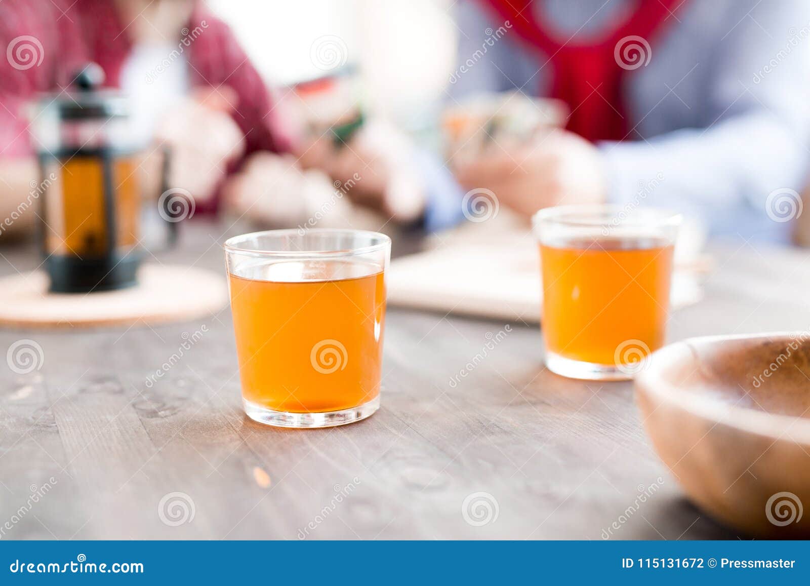 Drinking tea stock photo. Image of adult - 115131672