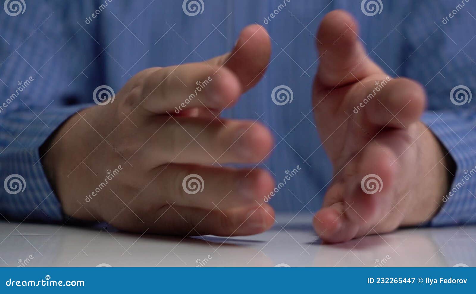 Close-up of Two Hands Folded with Fingers Stock Video - Video of office ...