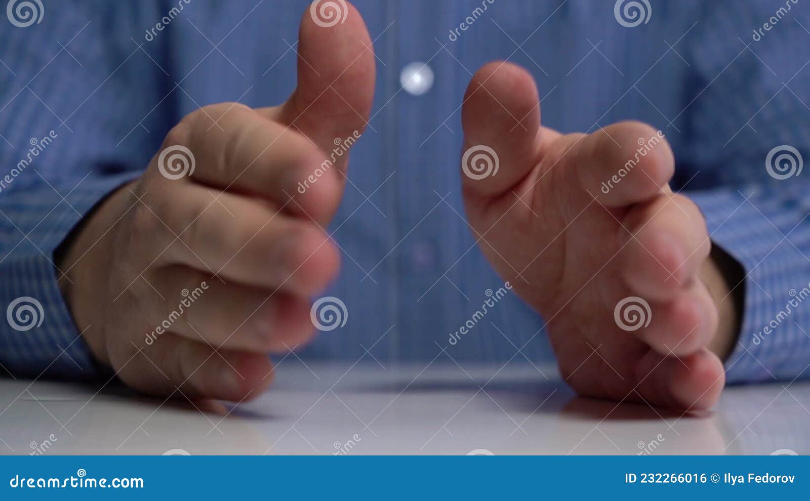 Close-up of Two Hands Folded with Fingers Stock Footage - Video of ...